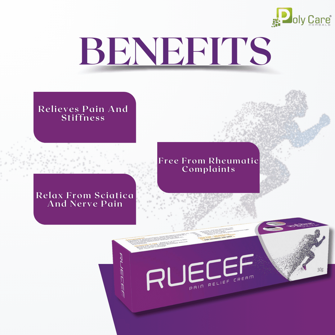 pain reliever cream - Ruecef cream - a herbal pain relief cream