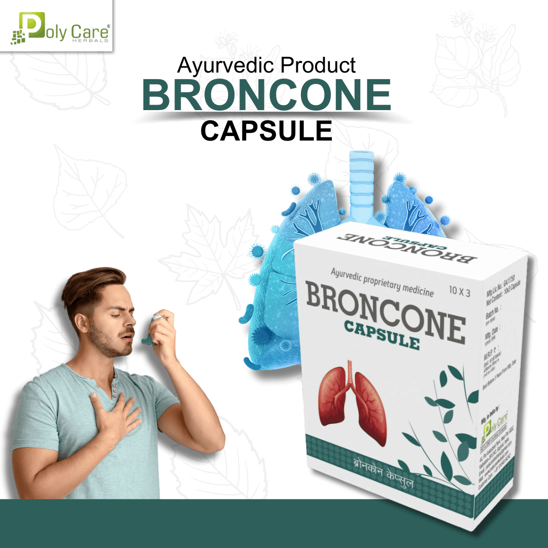 ayurvedic asthma care medicine - Broncone Capsule